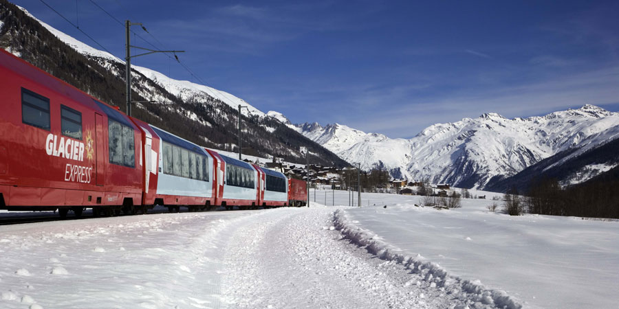 Switzerland Tour at Christmas with First Class Glacier Express