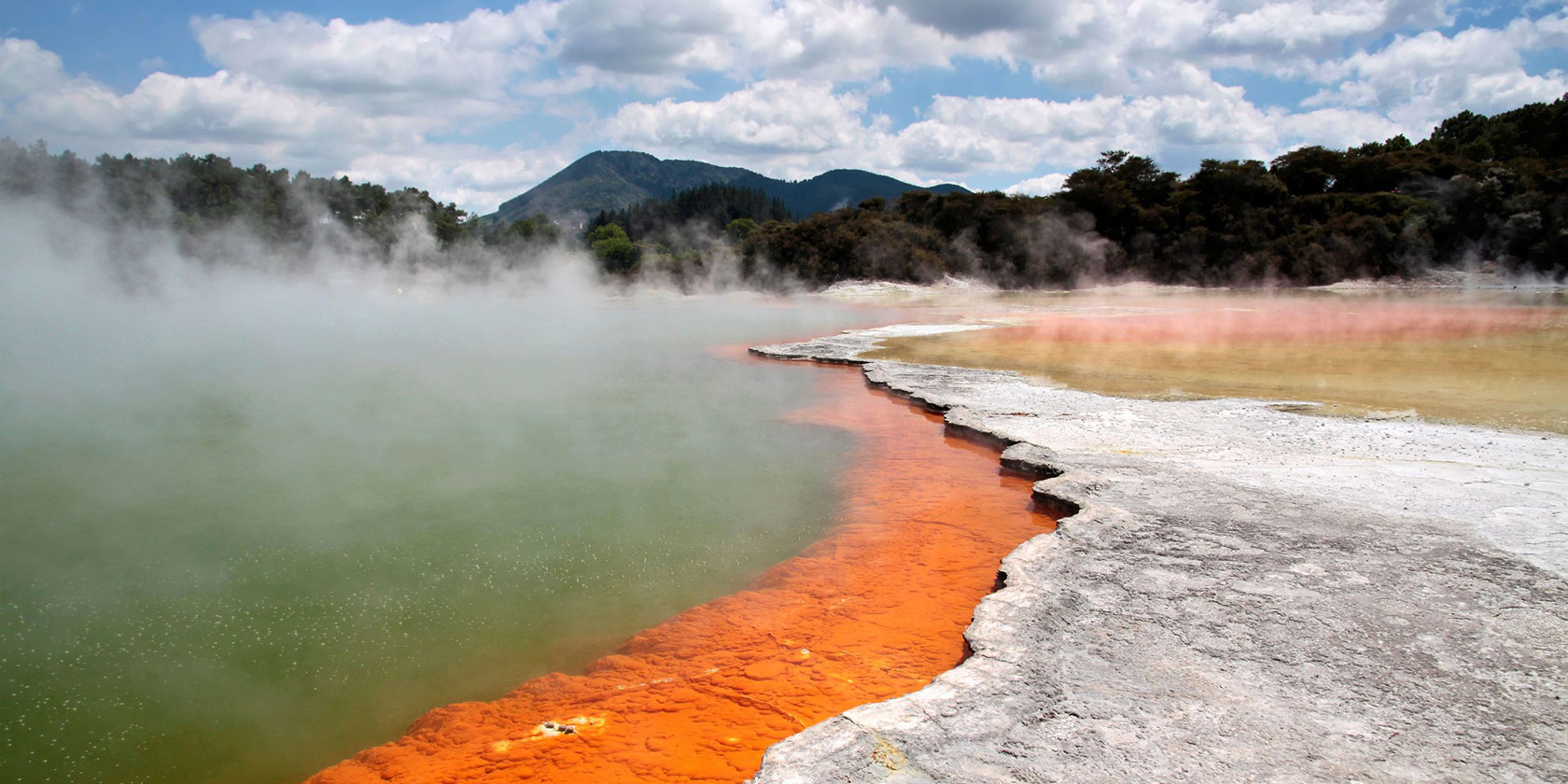 Wai-O-Tapu Train Holidays & Tours | Great Rail Journeys