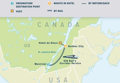 Eastern Canada Rail Tours | Canada East Coast Vacations