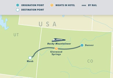 Rockies to the Red Rocks | Rocky Mountaineer Tours