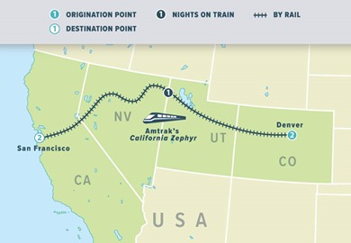 Amtrak's California Zephyr