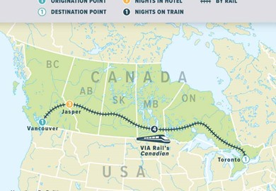 Trans Canada by Train | Trans Canada Train Vacations