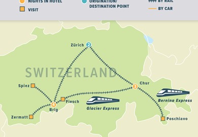 Bernina Express Tours | Train Vacations