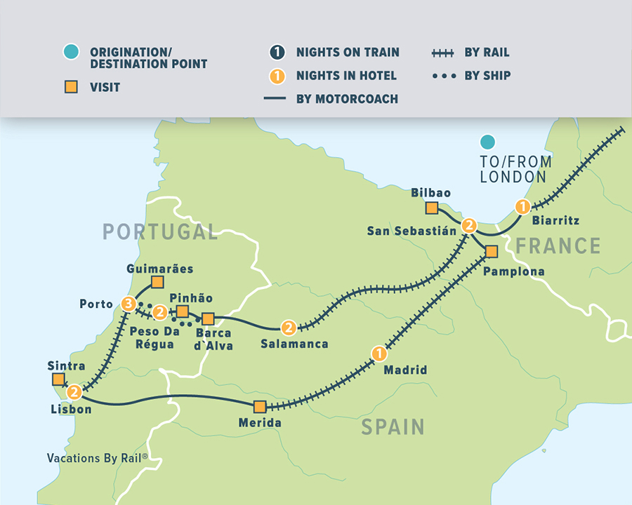 Portugal Train Vacations | Portugal Tours