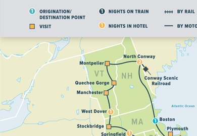 Round Trip Rail Tours | Circle Tour Packages