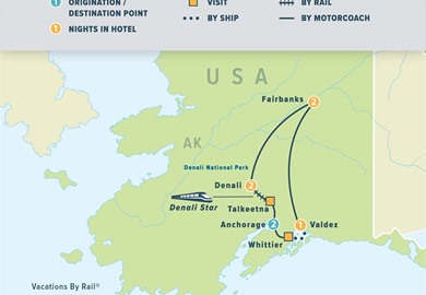 Alaska Train Vacation Packages | Alaska Tours by Rail