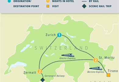 Bernina Express Tours | Train Vacations