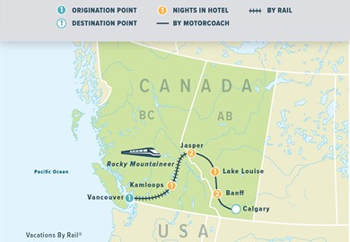 British Columbia Tours | Train Vacations to British Columbia