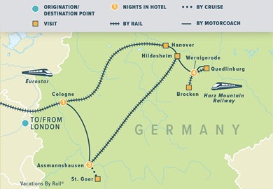 Steam Train Tours in Europe | European Railway Vacations