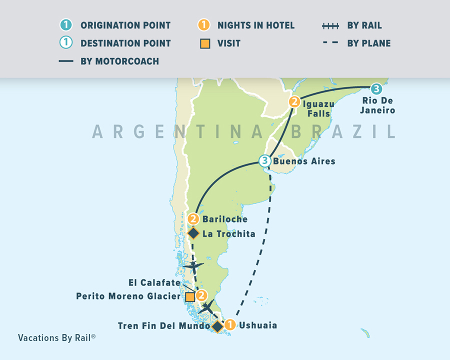 Classic South America and the Rio Carnival | Vacations by Rail