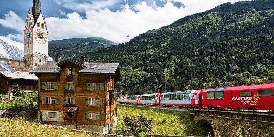 Traditional Glacier Express