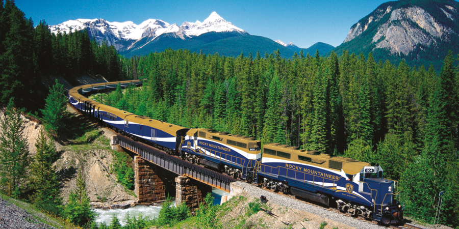 Banff & the Canadian Rockies by Rail and Car